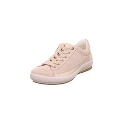 Sneaker Legero "TANARO 5.0", Herren, Gr. 37, hellbeige, Leder, Veloursleder, Schuhe Sneaker, Komfortschuh, Schn&uuml;rschuh, Halbschuh mit herausnehmbarer Innensohle