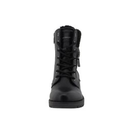 Stiefel Tom Tailor "Tom Tailor Winter Boots", Damen, Gr. 40, schwarz, unifarben, Schuhe Stiefel