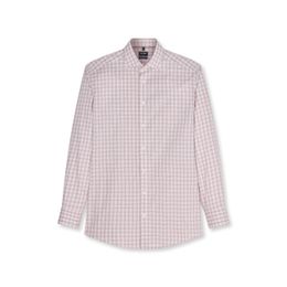 Businesshemd OLYMP "OLYMP Luxor, modern fit, Royal Kent", Herren, Gr. 40, Normaler Arm, rosa (hellros&eacute;), 100% Baumwolle, Hemden