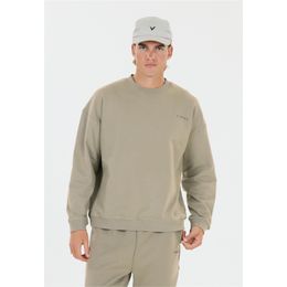Sweatshirt Virtus "Dela", Herren, Gr. XXL, karamell, 100% Baumwolle, bedruckt, normal, Rundhals, Sweatshirts Sweatshirt, Komfort