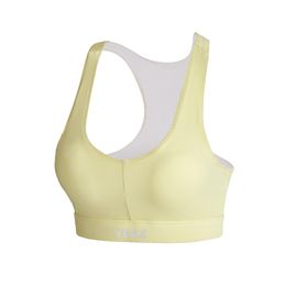 Sporttop YEAZ "Top CELEB", Damen, Gr. M, gelb, Obermaterial: 75% Nylon NY. 25% Elasthan EL., Tops Sporttop