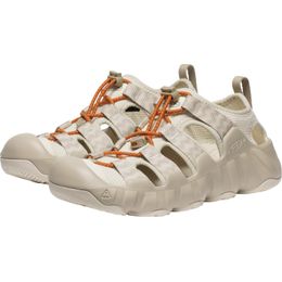 Sandale Keen "HYPERPORT H2", Damen, Gr. 40,5, beige (birch, plaza taupe), Synthetik, Schuhe Sandale, waschbar und schnell trocknend