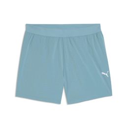 Trainingsshorts Puma "Dreamrun dryCELL 5" Laufshorts Herren", Herren, Gr. L, Normalgr&ouml;&szlig;en, baltic sea blau, Obermaterial: 88% Polyester, 12% Elasthan. Taschenfutter: 100% Polyester. Innenhose: 100% Polyester. Unterer Bund: 26% Elasthan, 74% Polyester, regular fit, Hosen