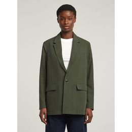 G-Star Raw Jackenblazer G-STAR "Boyfriend Blazer", Damen, Gr. M, asfalt, Obermaterial: 90% Viskose, 10% Polyester, Blazer