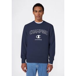 Sweatshirt Champion "Graphic Terry Crewneck Sweatshirt", Herren, Gr. XL, nny, Obermaterial: 55% Baumwolle, 45% Polyester, normal, Rundhals, Sweatshirts Sweatshirt, mit Rundhalsausschnitt, sportlicher Schnitt, ohne Verschluss