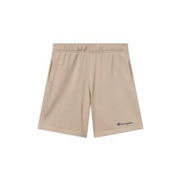 Sweatshorts Champion "ICONS Terry 9-inch Bermuda", Herren, Gr. S, N-Gr, dun, Obermaterial: 69% Baumwolle, 31% Polyester, Hosen Sweatshorts, sportlicher Stil, bequeme Passform