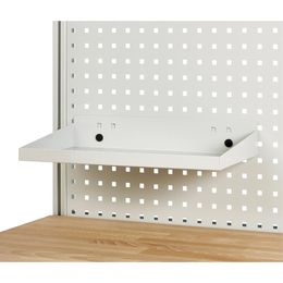 Rau Packtisch komplett 300, elektrisch h&ouml;henverstellbar, Set 3 mit Lochplatte, Schneidger&auml;t, Abrolleinheit, BxT 1500 x 1000 mm, Buchenplatte