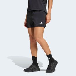 Laufshorts adidas Performance "ADI365 RUNNING ESSENTIALS 2IN1", Damen, Gr. L, N-Gr, schwarz, normal, gr., Obermaterial: 100% Polyester, Hosen