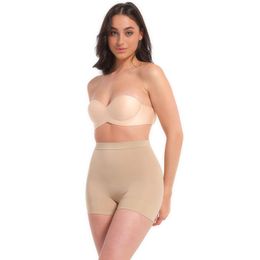 Shapingpants MAGIC BODYFASHION "Comfort Short", Damen, Gr. XXL, braun (cappuccino), Obermaterial: 92% Polyamid, 8% Elasthan, unifarben, k&ouml;rpernah, Unterhosen, bequeme, nahtlose, formende Shorts