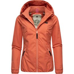 Outdoorjacke Ragwear "&Uuml;bergangsjacke Dizzie", Damen, Gr. S, rot (brick rot024), Obermaterial: 100% Polyester PES. Obermaterial: Futter: 100% Polyester PES. 100% Polyester PES., Jacken Outdoorjacke