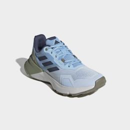 Trailrunningschuh adidas terrex "SOULSTRIDE TRAILRUNNING", Damen, Gr. 38,5, crystal sky, shadow navy, tent gr&uuml;n, Synthetik, Textil, Schuhe, Trail-Runningschuhe
