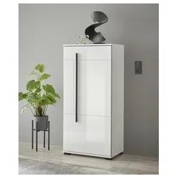 Kommode Home Affaire "Cantara", wei&szlig;, B:60cm H:126cm T:37cm, Sideboards, Kommode, Breite 60 cm