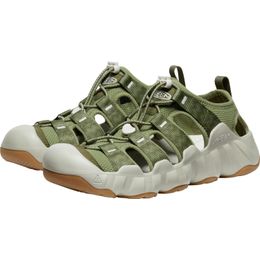 Sandale Keen "HYPERPORT H2", Herren, Gr. 44, gr&uuml;n (martini olive, plaza taupe), Synthetik, Schuhe Sandale
