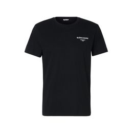 Bj&ouml;rn Borg Bj&ouml;rn Borg Sportshirt 'BORG ESSENTIAL 1' Herren Gr&ouml;&szlig;e M schwarz / wei&szlig;