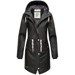 Regenjacke Navahoo "Regenjacke Tropical Storm OO", Damen, Gr. L, schwarz, Obermaterial: 70% Polyester PES. 30% Polyurethan PU. Obermaterial: Futter: 100% Polyester PES. 100% Polyester PES., Jacken Regenjacke