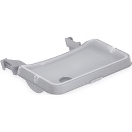 Hochstuhltablett hauck "Alpha Tray Tischaufsatz, grey", grau, B:57cm H:23cm T:46cm, Kunststoff, Tabletts, Hochstuhltablett, f&uuml;r Hochst&uuml;hle Alpha+ und Beta+