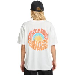 T-Shirt Billabong "Sunset Forever", Damen, Gr. XL, wei&szlig;, Obermaterial: 100% Walkfrottier;, Shirts T-Shirt