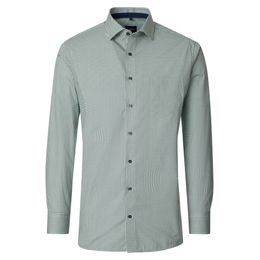 Businesshemd Venti "Venti Businesshemd extra langer Arm 72cm Print", Herren, Gr. 41, Normalgr&ouml;&szlig;en, gr&uuml;n, 100% Baumwolle, bedruckt, comfort fit, Hemden