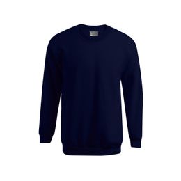 Kapuzenpullover TERRAX WORKWEAR "Basic", Herren, Gr. 4XL, blau (marineblau), Obermaterial: 70% Baumwolle CO. 30% Polyester PES., Pullover Kapuzenpullover