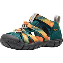 Sandale Keen "SEACAMP II CNX", M&auml;dchen, Gr. 28, ombre medite, Synthetik, Schuhe Sandale