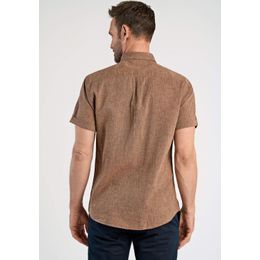 JACK'S INN 54 Leinenhemd JACK&rsquo;S "Leinenhemd Regular Fit", Herren, Gr. 3XL, Normalgr&ouml;&szlig;en, braun, Obermaterial: 55% Leinen, 45% Baumwolle, Hemden
