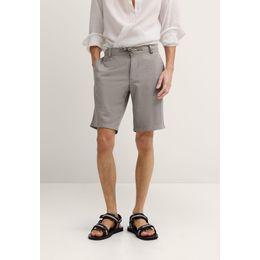 Bermudas Bugatti "Stretch", Herren, Gr. 54, Normalgr&ouml;&szlig;en, 50, beige, 63% Polyester, 26% Viskose, 8% Polyamid, 3% Elasthan, unifarben, slim fit, Hosen Bermudas, Jersey Premium