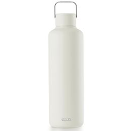 Trinkflasche Equa "Timeless Off-White", wei&szlig;, H:25cm, Edelstahl, Trinkflaschen, Trinkflasche, Leichtgewicht aus Edelstahl, Tragegriff