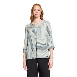 Schlupfbluse Betty Barclay "Damen mit Muster", Damen, Gr. 42, mint, gr&uuml;n, Obermaterial: 100% Viskose, figurumspielend normal, V-Ausschnitt, Blusen Schlupfbluse