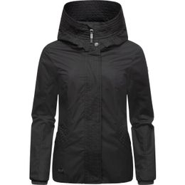 Outdoorjacke Ragwear "Outdoorjacke Vannesa", Damen, Gr. L, schwarz, Obermaterial: 100% Polyester PES. Obermaterial: Futter: 100% Polyester PES., Jacken Outdoorjacke