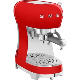 Smeg Espressomaschine "ECF02RDEU", rot, 1, Kaffeemaschinen, Espressomaschine