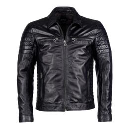 Lederjacke Maze "Lederjacke", Herren, Gr. L, schwarz, Obermaterial: 100% Lammleder LEL. Futter: 100% Baumwolle CO., Jacken Lederjacke