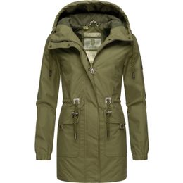 Outdoorjacke Navahoo "&Uuml;bergangsjacke Neophee", Damen, Gr. S, gr&uuml;n (olive), Obermaterial: 100% Polyester Pol. recyc.. Obermaterial: Futter: 100% Polyester Pol. recyc.., Jacken Outdoorjacke