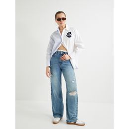 KOTON Jeans Damen Gr&ouml;&szlig;e 25 blue denim