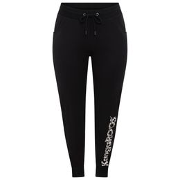 Kangaroos Sporthose Damen Gr&ouml;&szlig;e XXL schoko / schwarz / offwhite