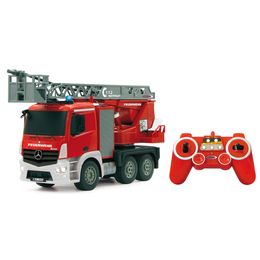 RC-LKW Jamara "Mercedes Antos 2,4 GHz", rot, Fernlenkfahrzeuge, KinderB:38cm H:22cm T:13cm, Kunststoff, RC-LKW, mit Wasserspritze, B:38cm H:22cm T:13cm