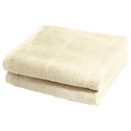Badetuch Fleuresse "2828", beige (creme, natur), B:90cm L:200cm, Frottier, Obermaterial: 100% Baumwolle, Handt&uuml;cher, Badetuch, Duschhandt&uuml;cher, Handt&uuml;cher, Walkfrottee, 100% Baumwolle