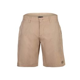 Bermudas Emporio Armani "Bermuda-Shorts SATIN LABEL", Herren, Gr. L, N-Gr, beige (taupe), Obermaterial: 100% Baumwolle CO., Hosen Bermudas