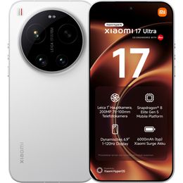 Xiaomi Smartphone "17 Ultra 16+512GB", Energieeffizienz: A, wei&szlig;, 512 GB, Mobiltelefone, Smartphone