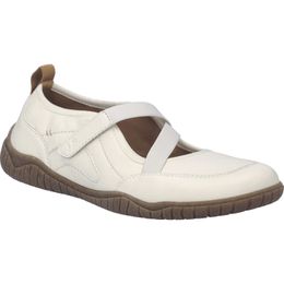 Ballerina Josef Seibel "Wynona 10, weiss", Damen, Gr. 40, wei&szlig;, Obermaterial: 100% Rindsleder Leather cow., Schuhe Ballerina