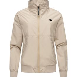 Outdoorjacke Ragwear "&Uuml;bergangsjacke Goona", Damen, Gr. L, beige (sand), Obermaterial: 100% Polyester PES. Obermaterial: Futter: 100% Polyester PES., Jacken Outdoorjacke