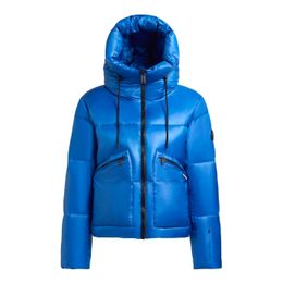 Winterjacke Khujo "Winterjacke Luna", Damen, Gr. L, blau (royal blau), Obermaterial: 100% Nylon NY. Obermaterial: Futter: 100% Nylon NY. 100% Polyester PES., Jacken Winterjacke