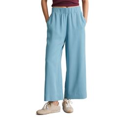 Marc O'Polo Chinohose MARC O'POLO DENIM "aus LENZING&trade; Lyocell", Damen, Gr. XL, Normalgr&ouml;&szlig;en, blau dawn, Obermaterial: 100% Lyocell, unifarben, relaxed fit kn&ouml;chelfrei, Hosen Chinohose