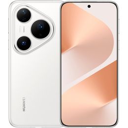 Huawei Smartphone "Pura 80 Pro", Energieeffizienz: C, wei&szlig;, B:10,1cm H:6,8cm T:18,9cm, Mobiltelefone, Smartphone