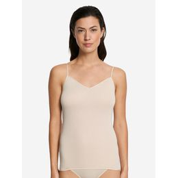 Hanro Unterhemd 'Cotton Seamless' Damen Gr&ouml;&szlig;e S beige