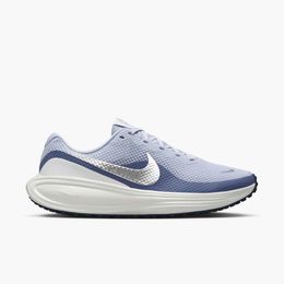 Laufschuh Nike "Revolution 8", Damen, Gr. 42, ghost, metallic silber, world indigo, Schuhe Laufschuh