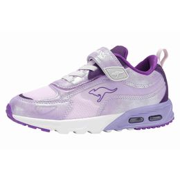 Sneaker Kangaroos "KX-LUFT EV", M&auml;dchen, Gr. 30, orchid, amethyst, Mesh, Synthetik, Schuhe Sneaker