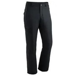 Funktionshose Maier Sports "Dunit M", Herren, Gr. 50, Normalgr&ouml;&szlig;en, schwarz, 100% Polyester, Hosen Funktionshose, Warm und wasserdicht, f&uuml;r Schnee und Regen