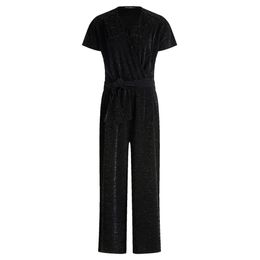 Jumpsuit Betty Barclay "Jumpsuit mit Eingrifftaschen", Damen, Gr. 36, EURO, schwarz, Obermaterial: 95% Polyester PES. 5% Elasthan EL., Overalls Jumpsuit