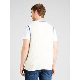Champion Authentic Athletic Apparel Pullunder Herren Gr&ouml;&szlig;e L creme / blau