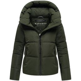 Steppjacke Navahoo "Steppjacke Frostherz XIV", Damen, Gr. S, gr&uuml;n (schwarz olive), Obermaterial: 100% Polyester PES. Obermaterial: Futter: 100% Polyester PES. 100% Polyester PES., Jacken Steppjacke
